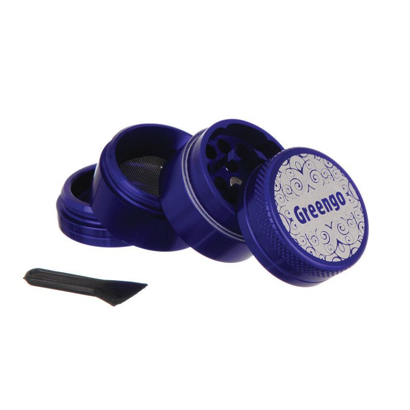 Greengo Grinder 4 parti 30 mm - Blu - House Of Smart