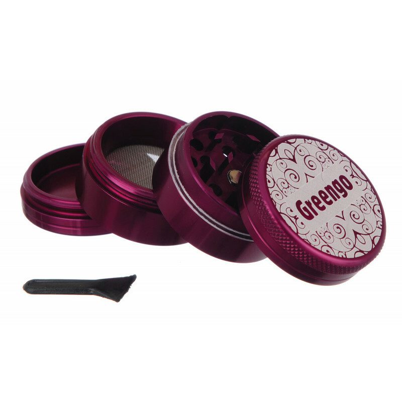 Greengo Grinder 4-teilig 40mm - Lila - House Of Smart