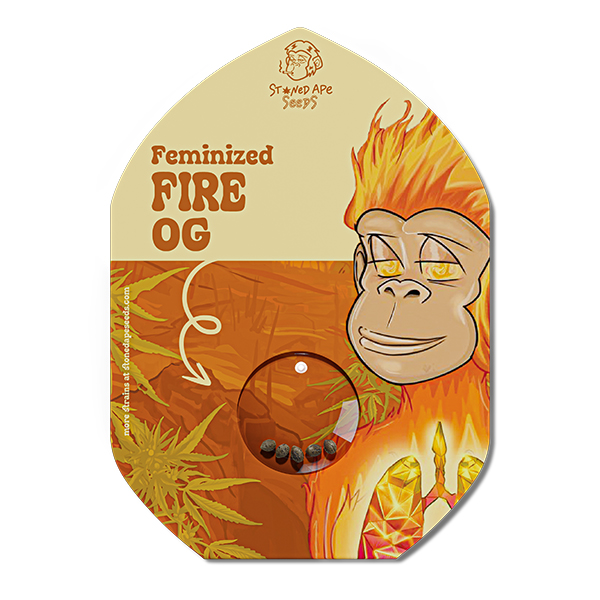 Fire OG (5 Seeds) Stoned Ape Seeds - House Of Smart